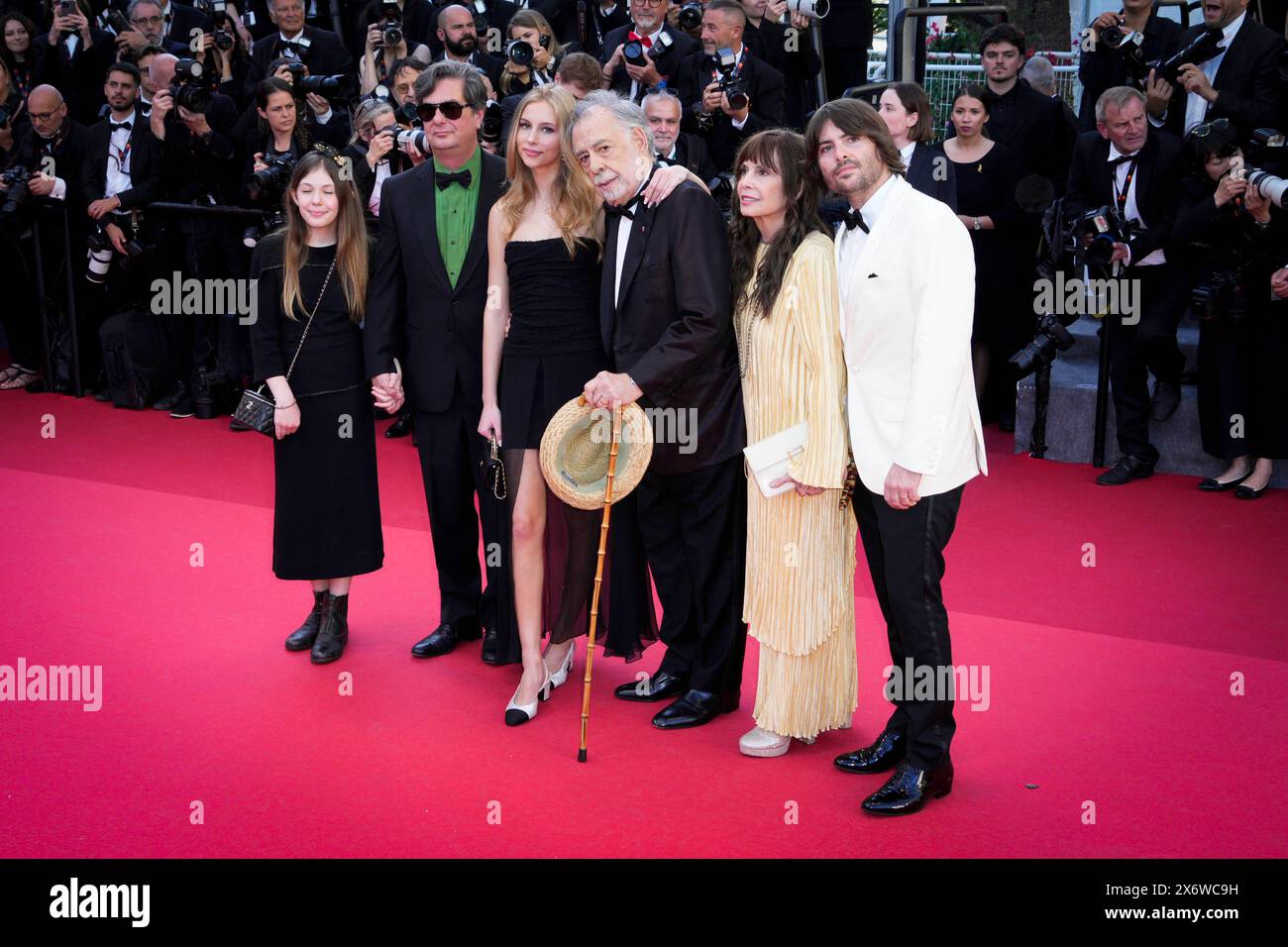Cannes, France. 16th May, 2024. Aubrey Plaza, Adam Driver, Francis Ford ...