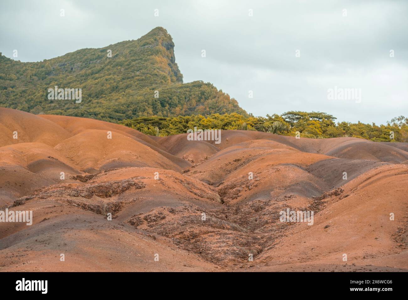 Seven Colored Earth in Mauritius Stock Photo - Alamy