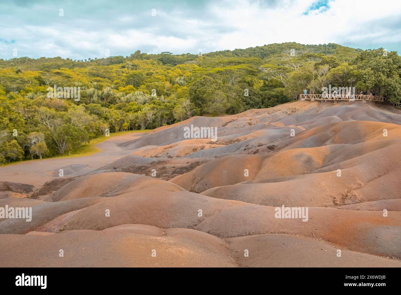 Seven Colored Earth in Mauritius Stock Photo - Alamy