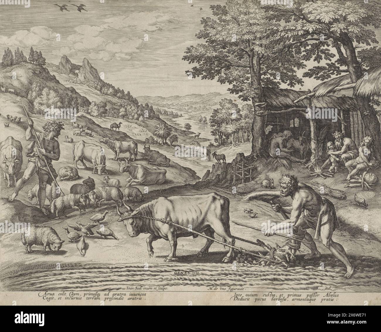 Cain and Abel as farmers and shepherds, History of Cain's family, About ...