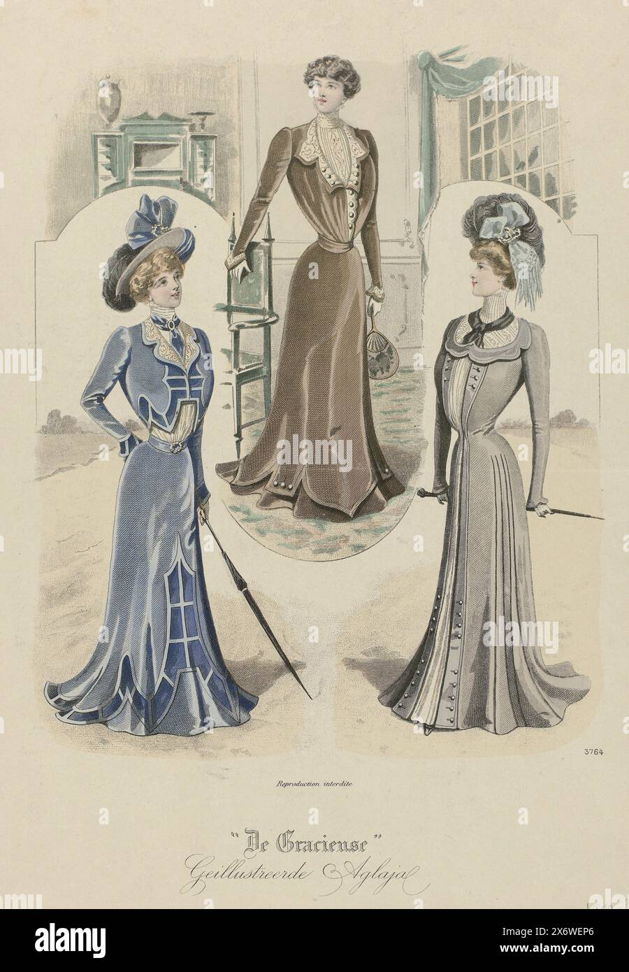 Three afternoon dresses hi-res stock photography and images - Alamy