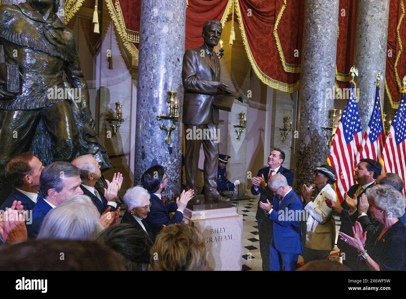 Speaker of the US House of Representatives Mike Johnson (Republican of ...