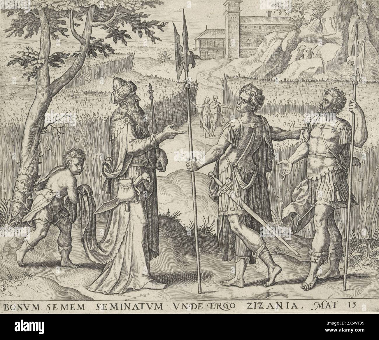 The landlord inspects the fields, Parable of the sower (series title ...