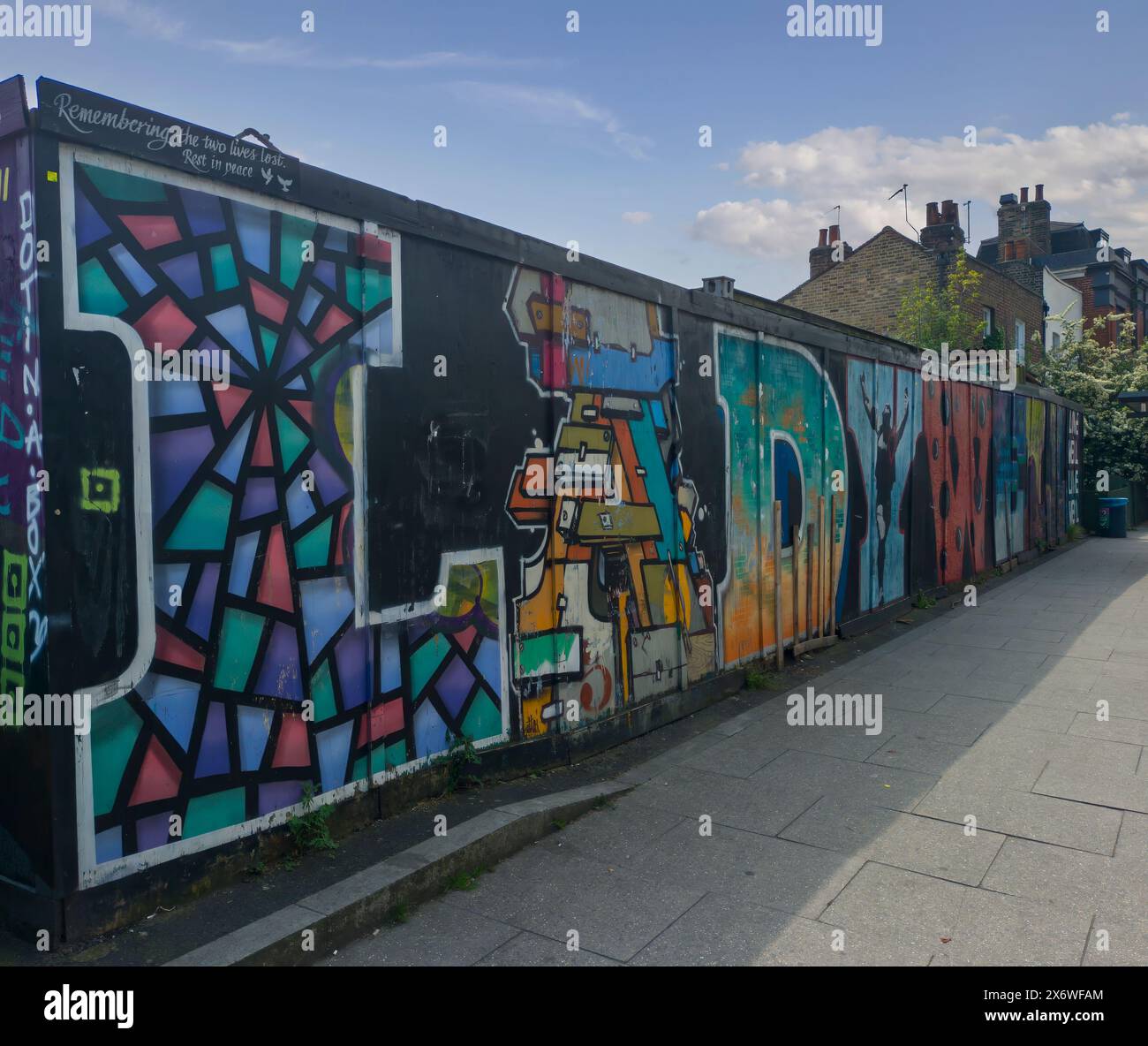 Ladywell mural hi-res stock photography and images - Alamy