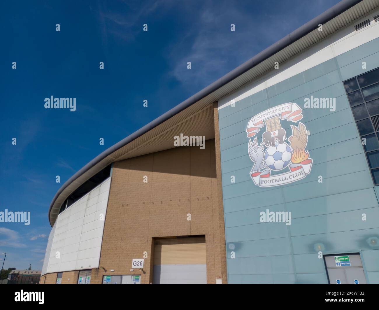 The CBS Arena is home to Coventry City Football Club in the West ...