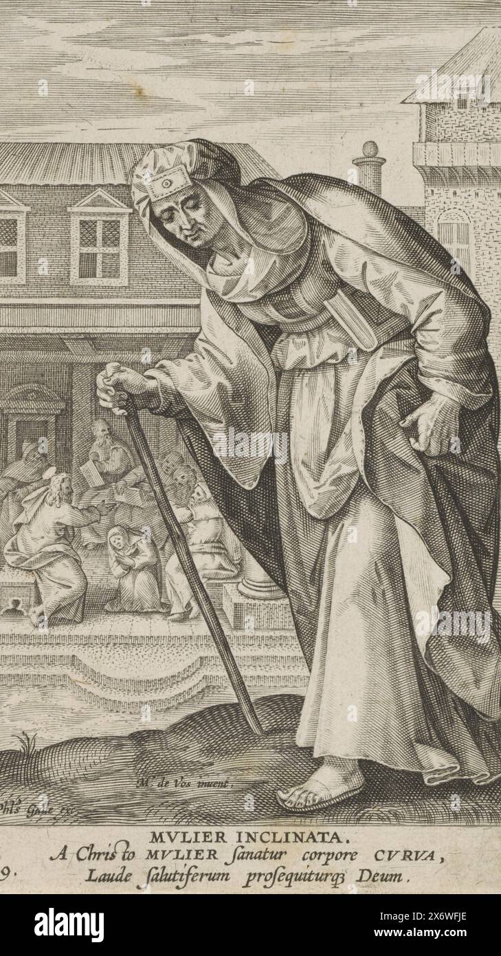 Hunchback woman, Mvlier Inclinata (title on object), Famous women from ...