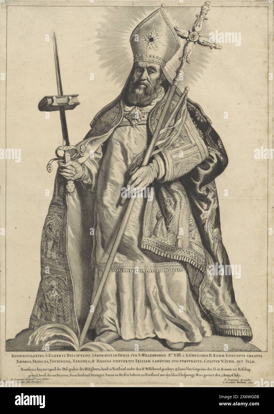 H. Boniface, Dutch saints (series title), The saint and martyr Boniface ...