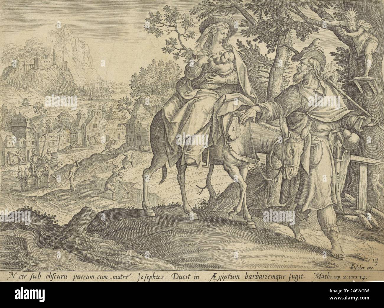 Joseph mary bethlehem donkey hi-res stock photography and images - Alamy