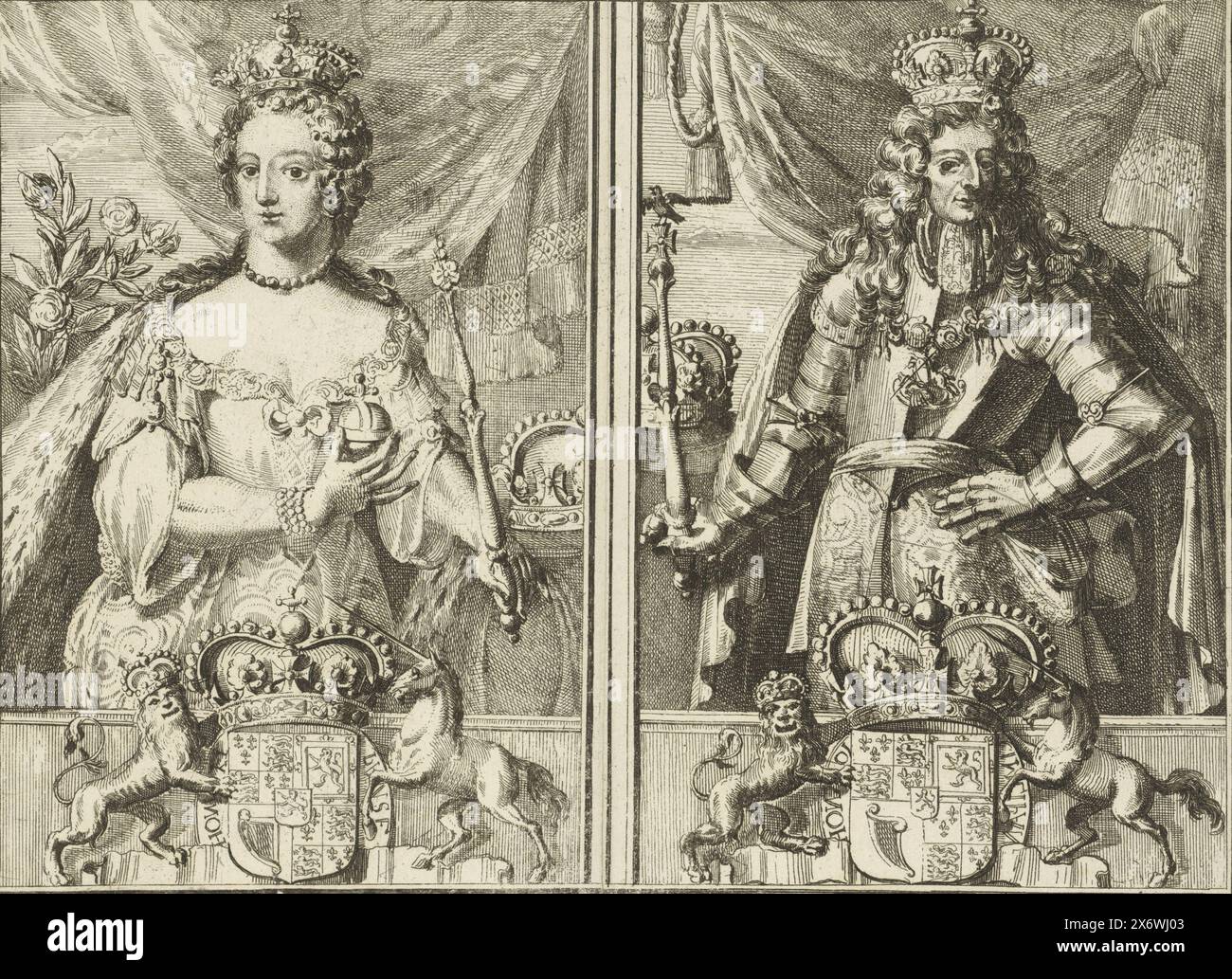 Mary stuart coat of arms hi-res stock photography and images - Alamy