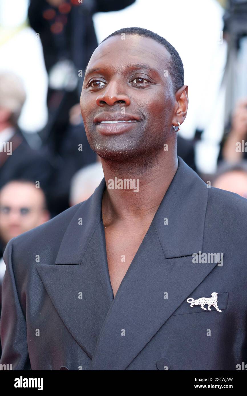 Omar Sy attends the red carpet premiere of 'Megalopolis' during the ...