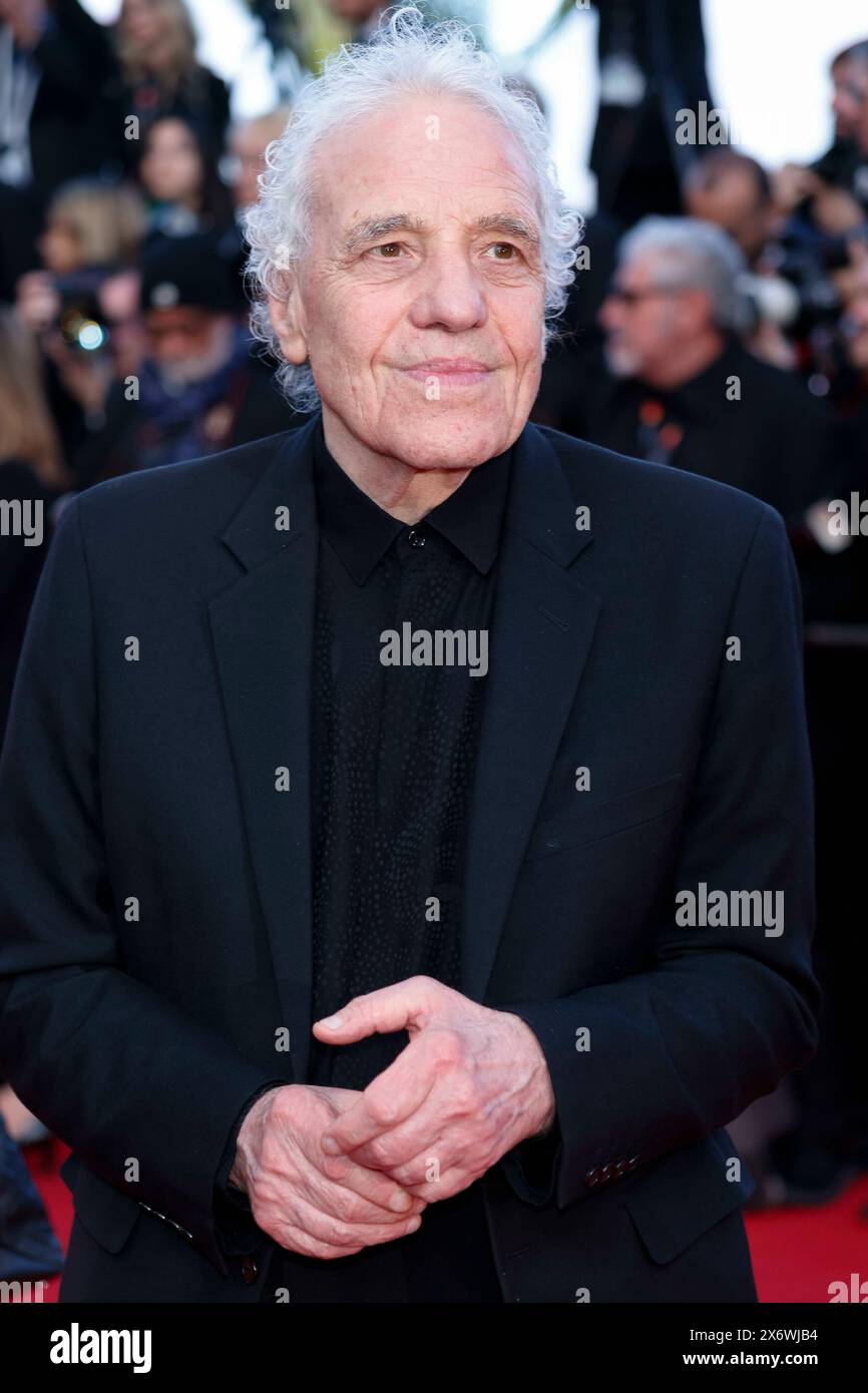 Abel Ferrara attends the red carpet premiere of 'Megalopolis' during ...