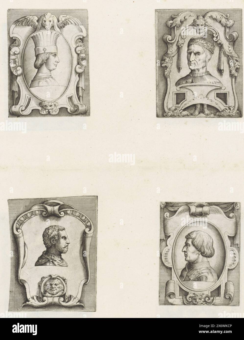 Mannerist decorative frame hi-res stock photography and images - Alamy