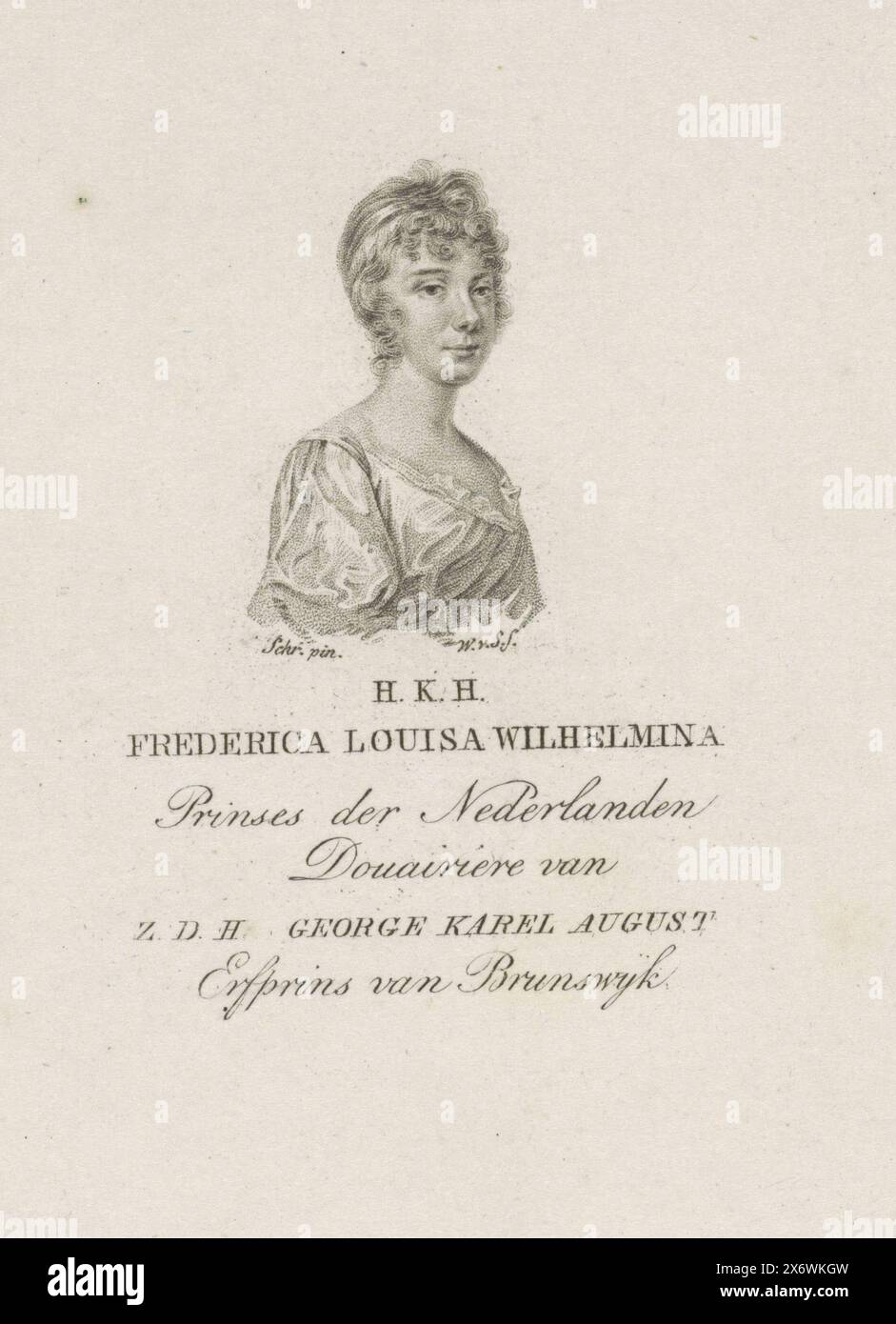 Portrait of Louise, Princess of Orange-Nassau, Portrait of Louise. Six ...