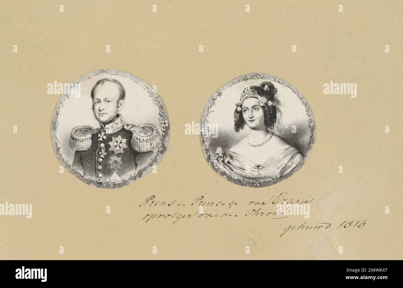 Portrait of William II, King of the Netherlands, Portrait of William II ...