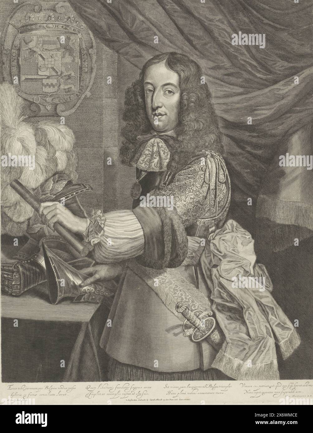 Portrait of William III, Prince of Orange, Portrait of William III. He ...