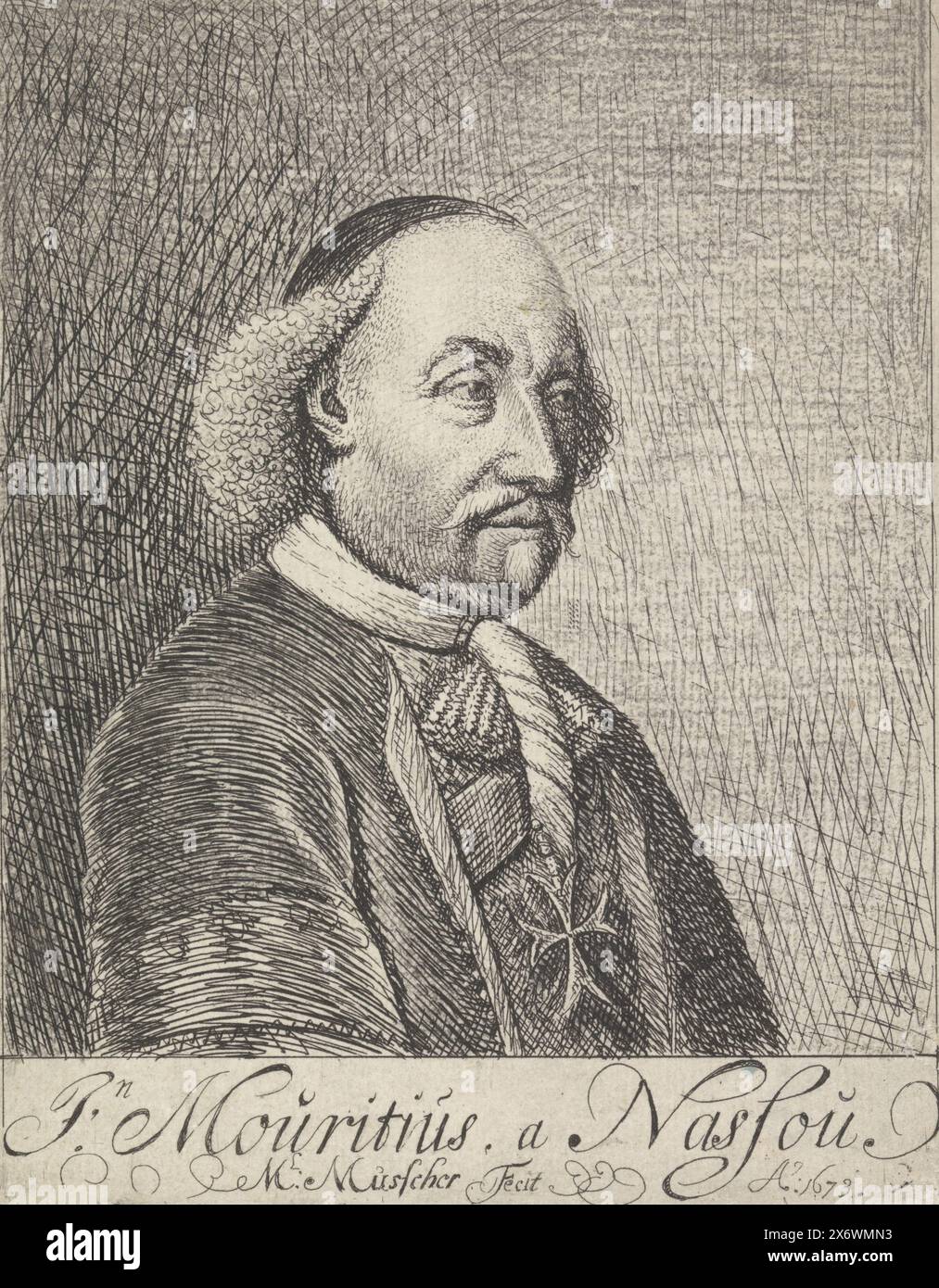 Portrait of Johan Maurits, Count of Nassau-Siegen, Portrait of Johan ...