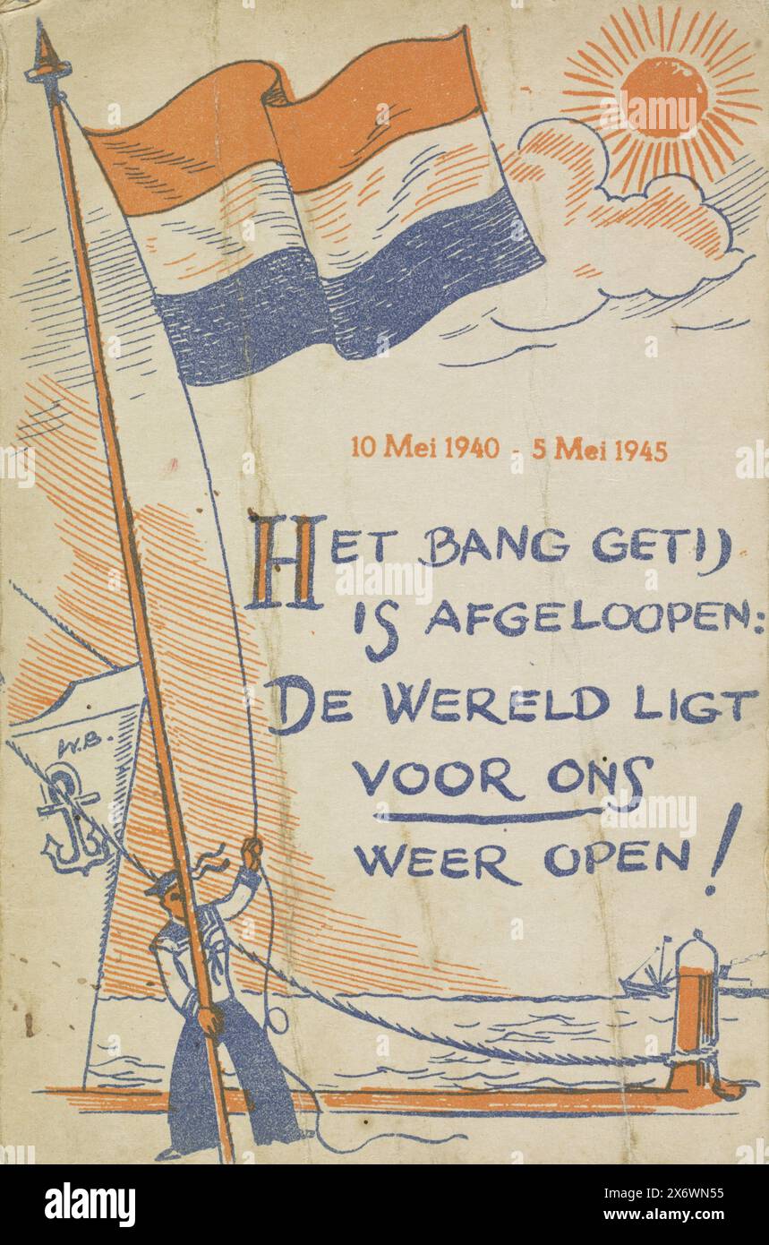 Party plate in honor of the liberation of the Netherlands on May 5 ...