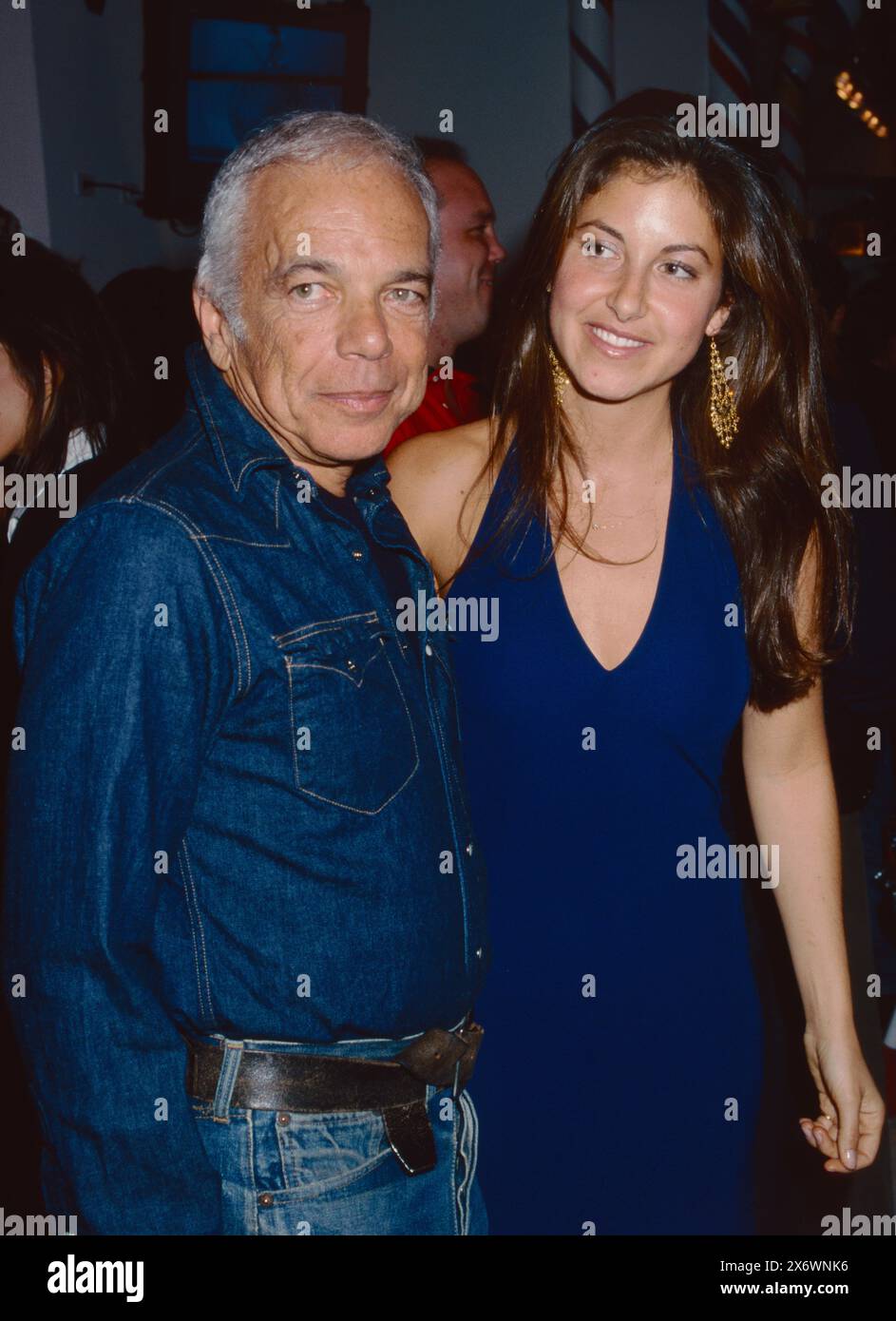 Ralph Lauren and daughter Dylan Lauren attend the grand opening of ...