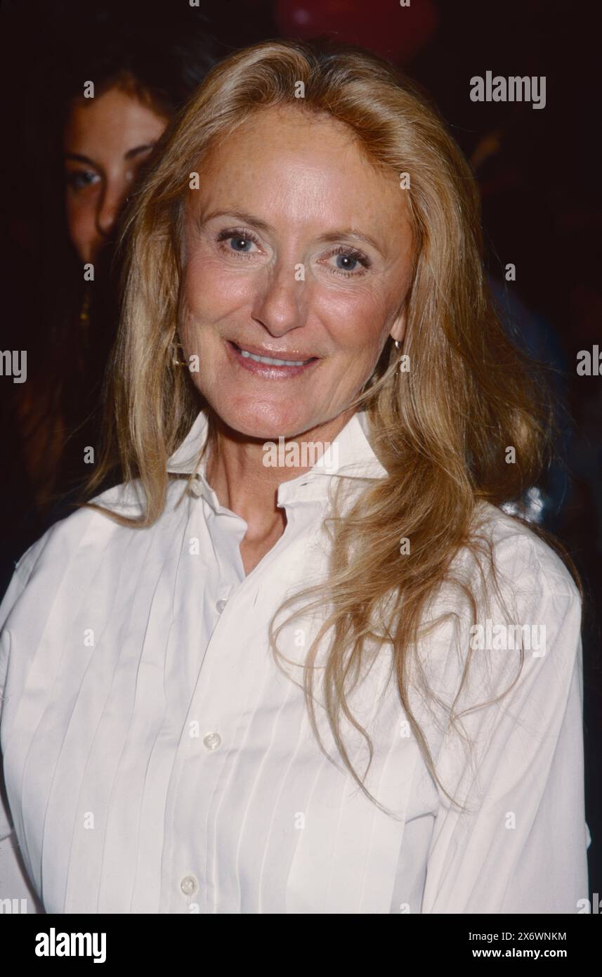 Ricky Anne Loew-Beer, wife of Ralph Lauren attends the grand opening of ...