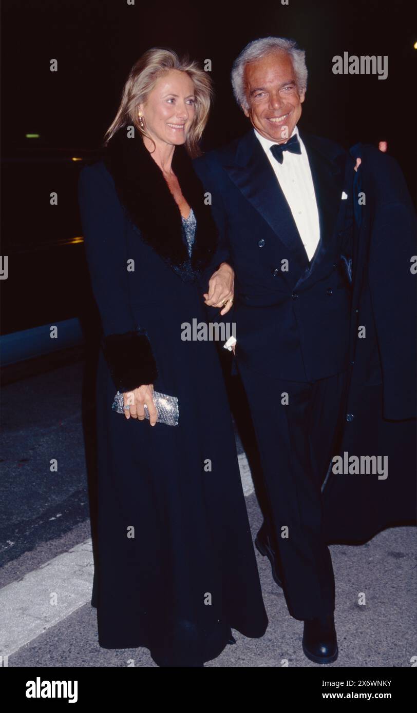 Ralph Lauren and wife Ricky Anne Loew-Beer attend the 15th Annual CFDA ...