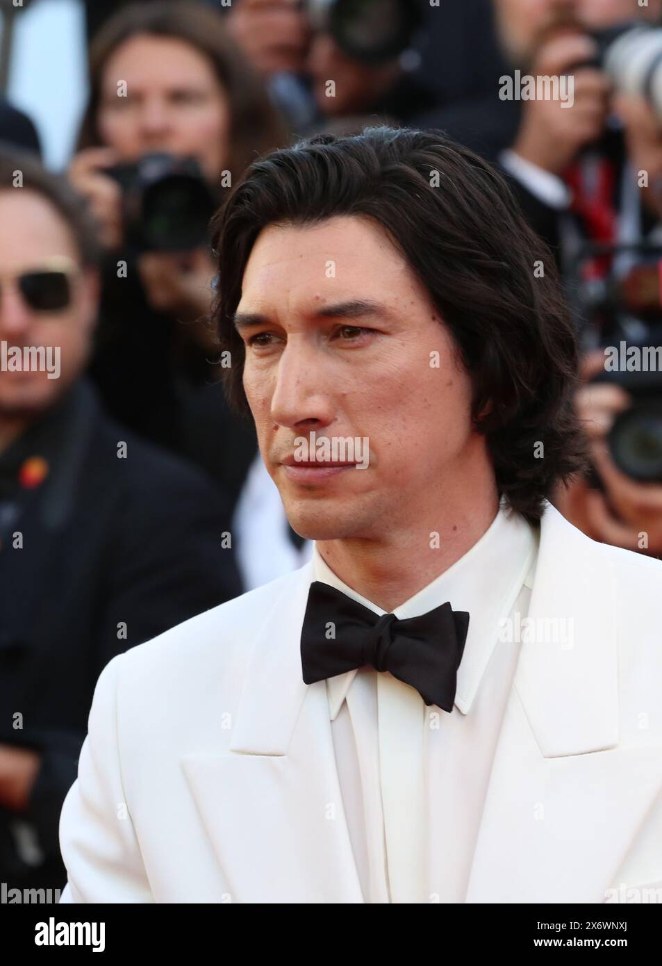 Cannes, France, 16th May, 2024. Adam Driver arriving on the red carpet ...