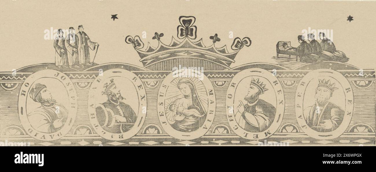 Crown depicts mary hi-res stock photography and images - Alamy