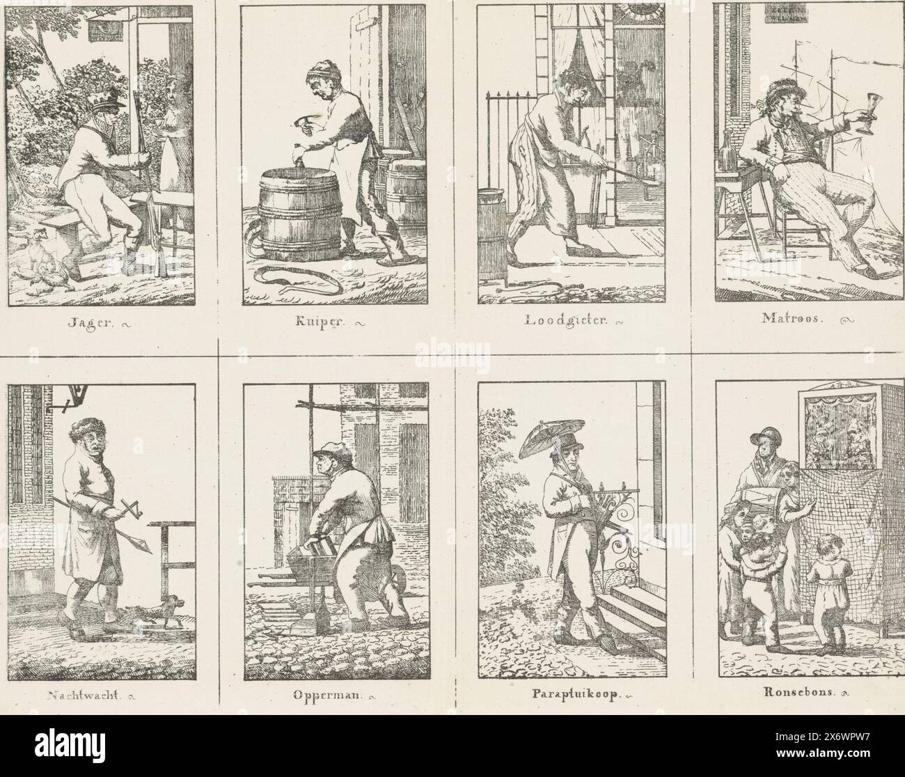 Alphabet professions hi-res stock photography and images - Alamy