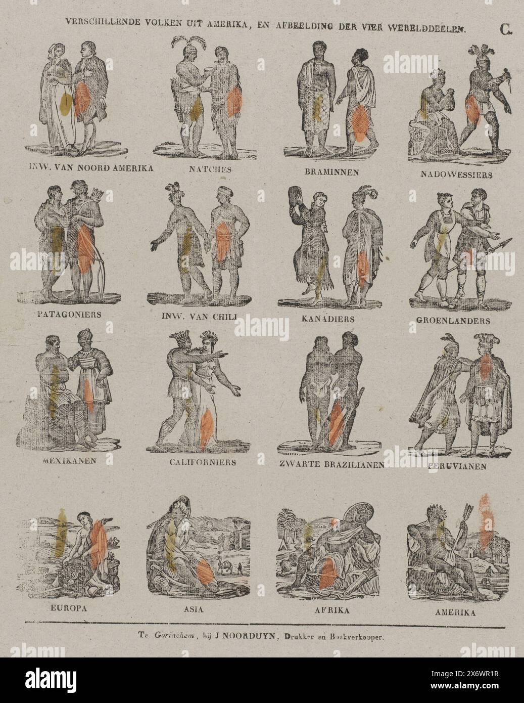 Depictions of the four continents hi-res stock photography and images ...
