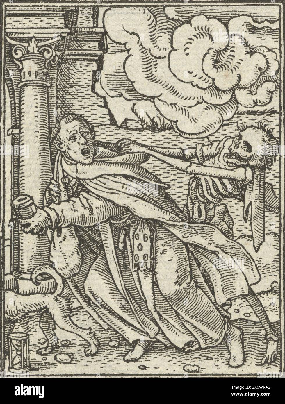 Monk and Death, Dance of Death (series title), A monk flees from Death ...