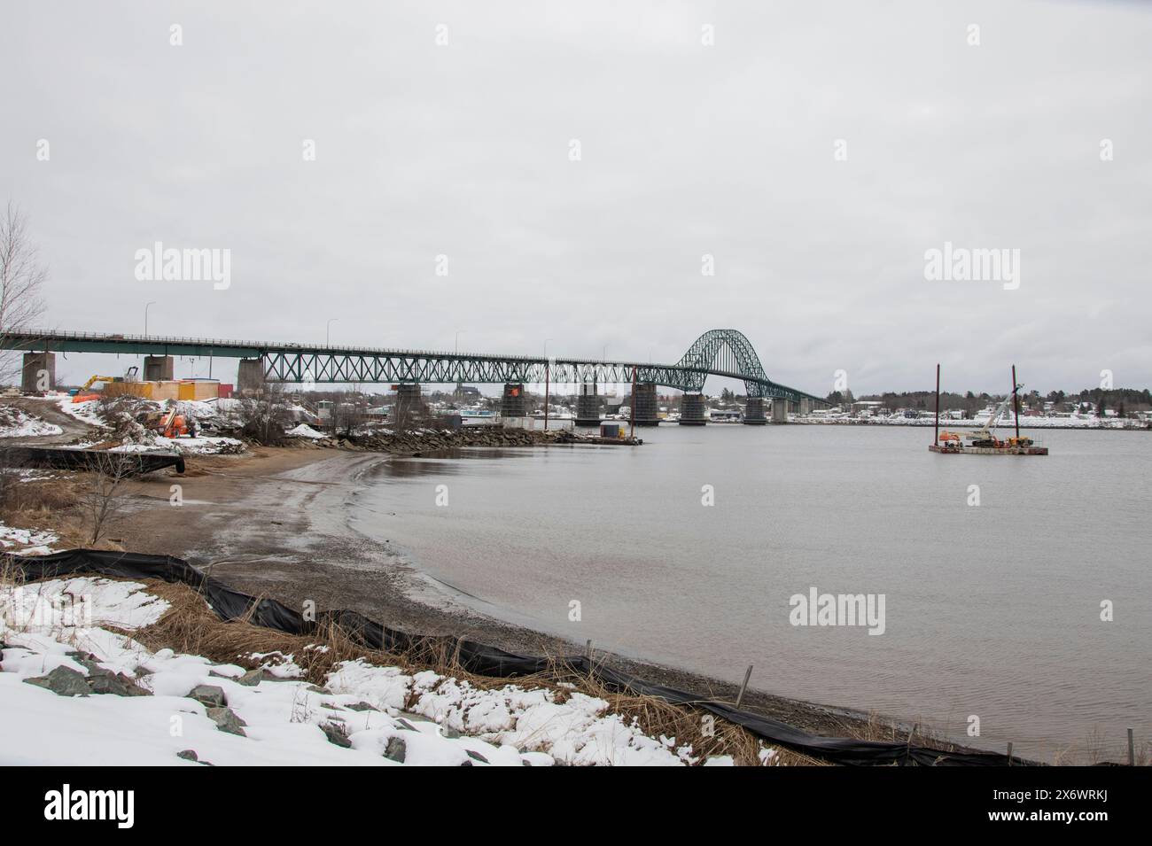 Centennial bridge miramichi hi-res stock photography and images - Alamy
