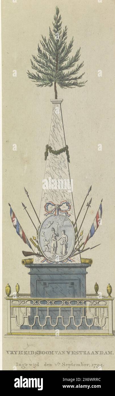 Freedom Tree of Westzaandam, 1795, Freedom Tree of Westzaandam ...