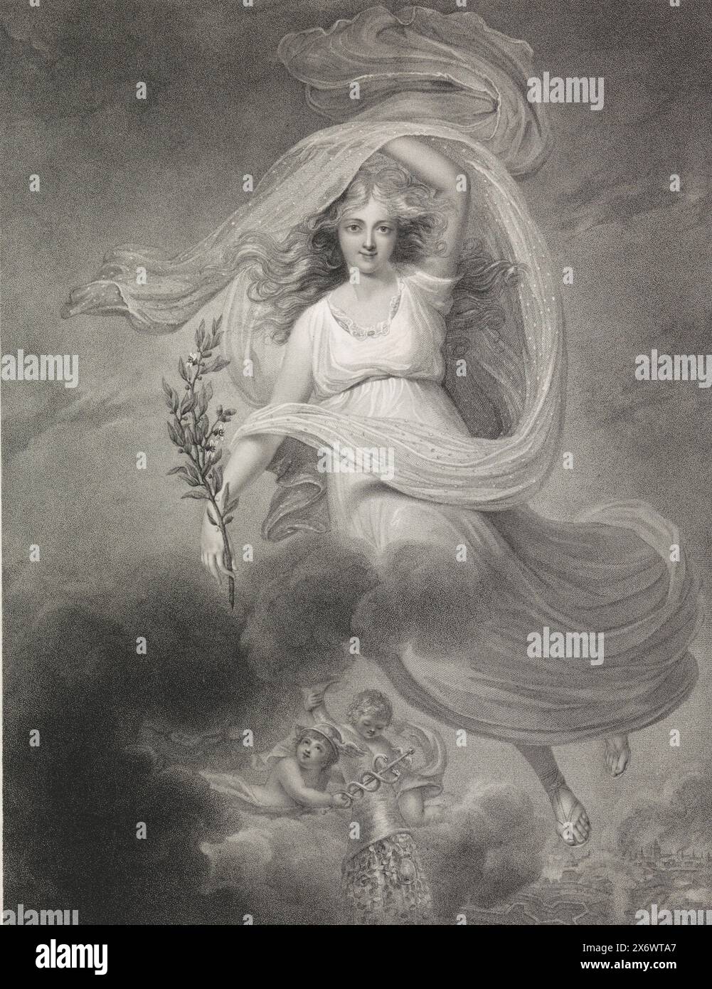 Allegory of the Peace of Amiens, 1802, Peace (title on object ...