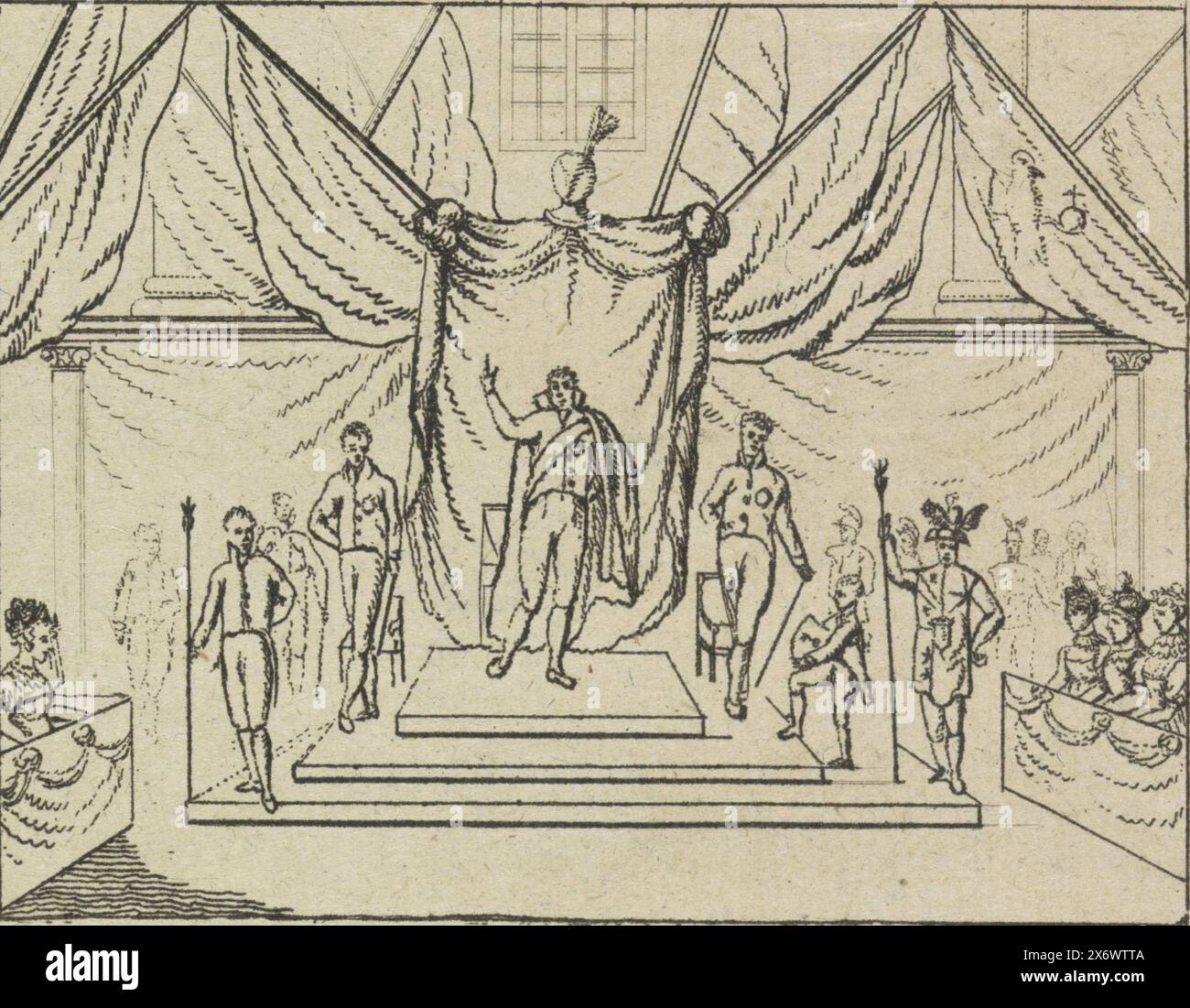 Prince willem frederik inaugurated hi-res stock photography and images ...