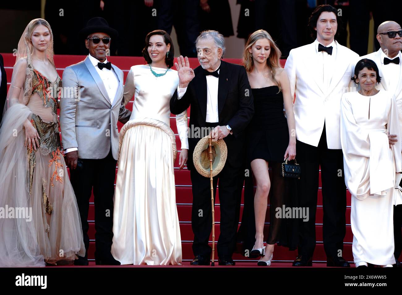 Cannes, France. 16th May, 2024. Grace VanderWaal, Giancarlo Esposito ...