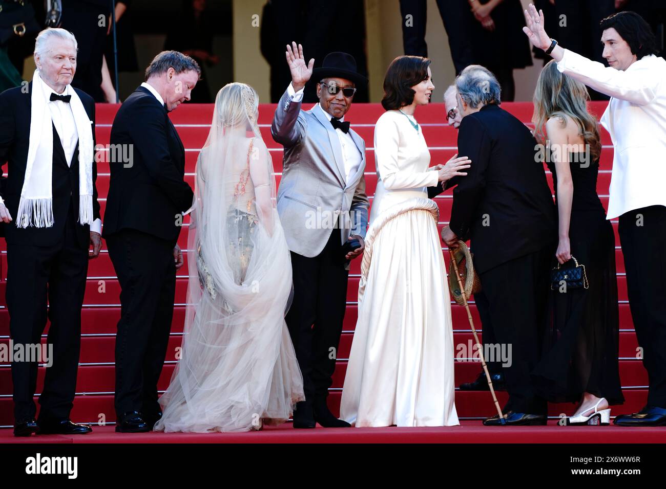 Cannes, France. 16th May, 2024. Jon Voight, D. B. Sweeney, Grace ...
