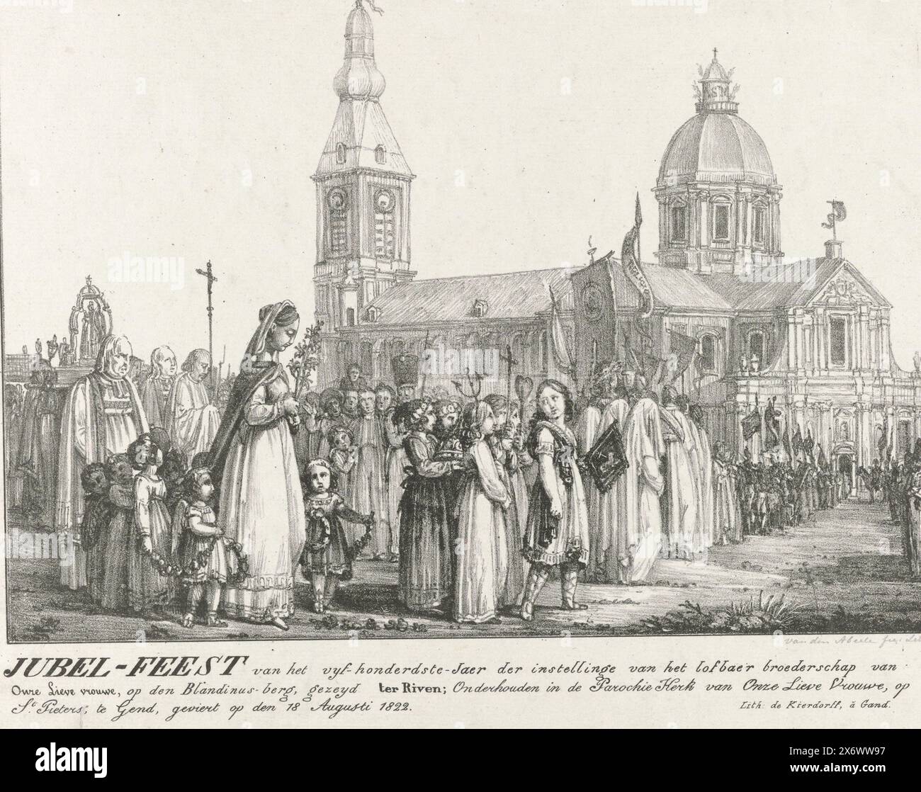 500th anniversary of the brotherhood of Our Lady, on Mount Blandinus ...