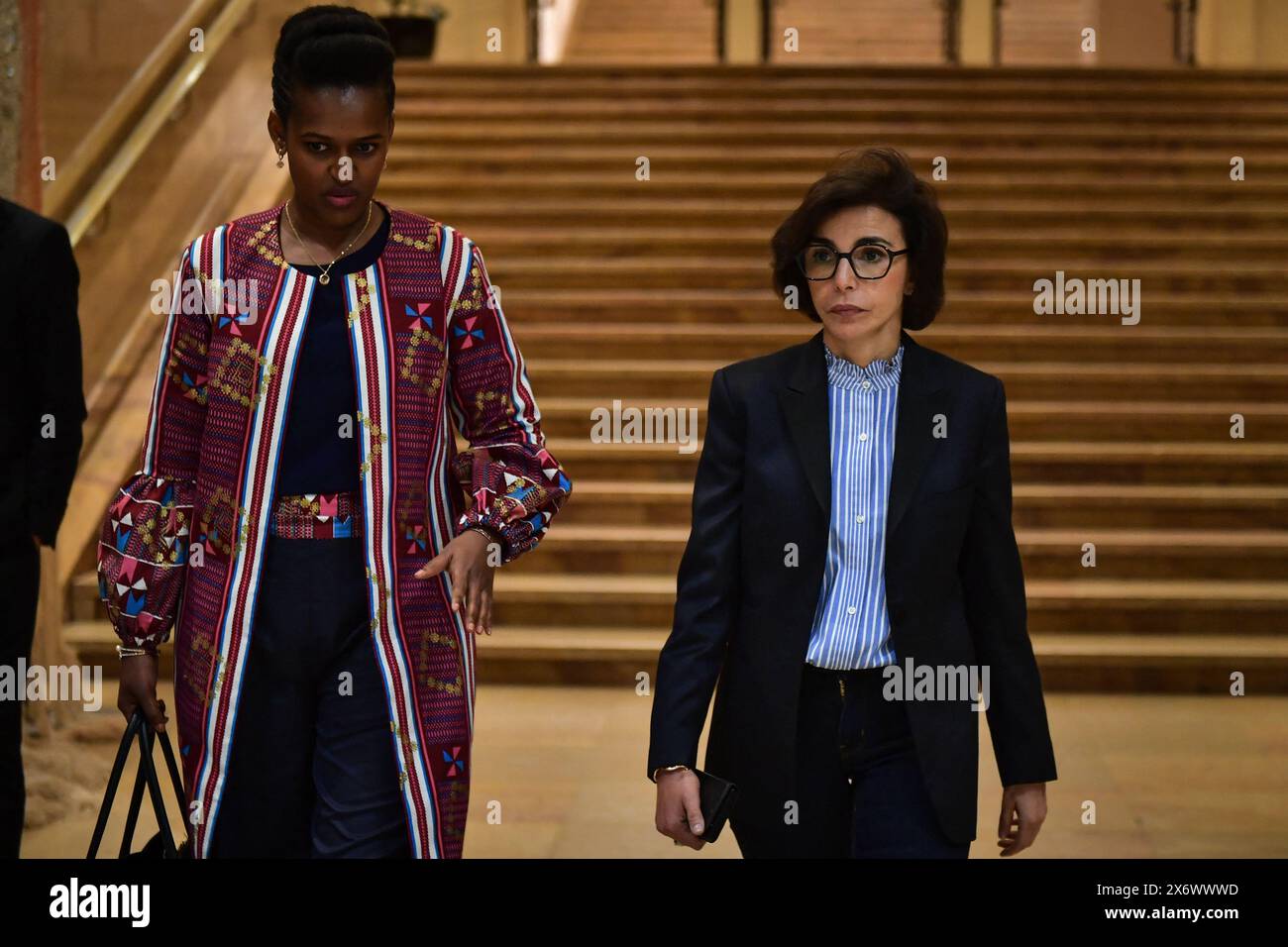French Culture Minister Rachida Dati and Minister for Youth and the ...