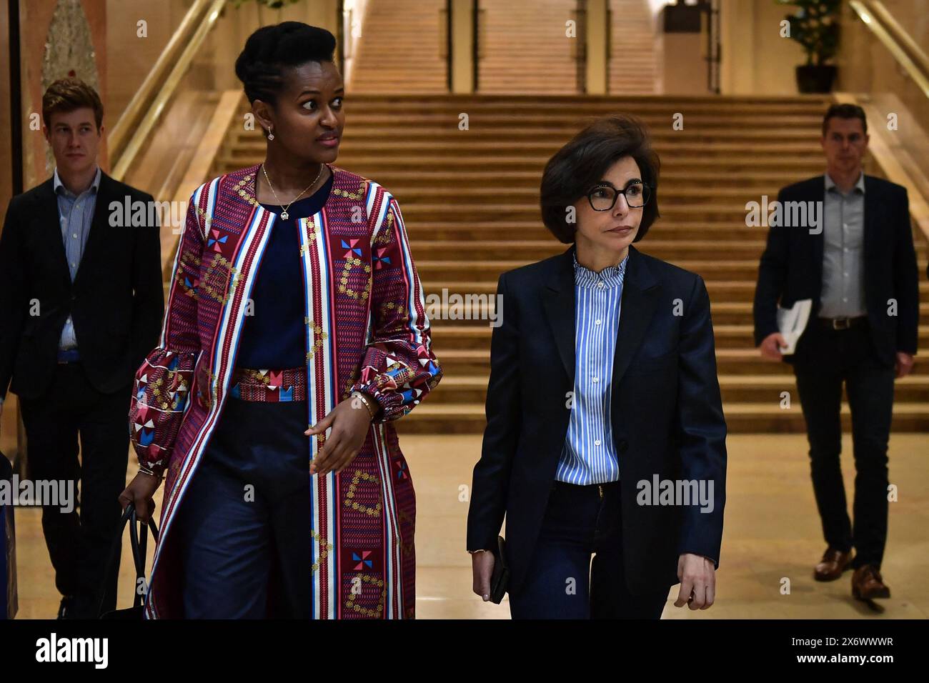 French Culture Minister Rachida Dati and Minister for Youth and the ...