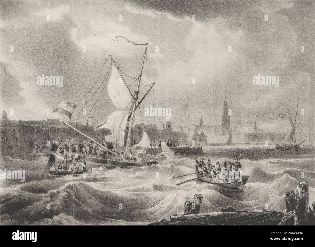 Overwhelming jan van speijks boat hi-res stock photography and images ...