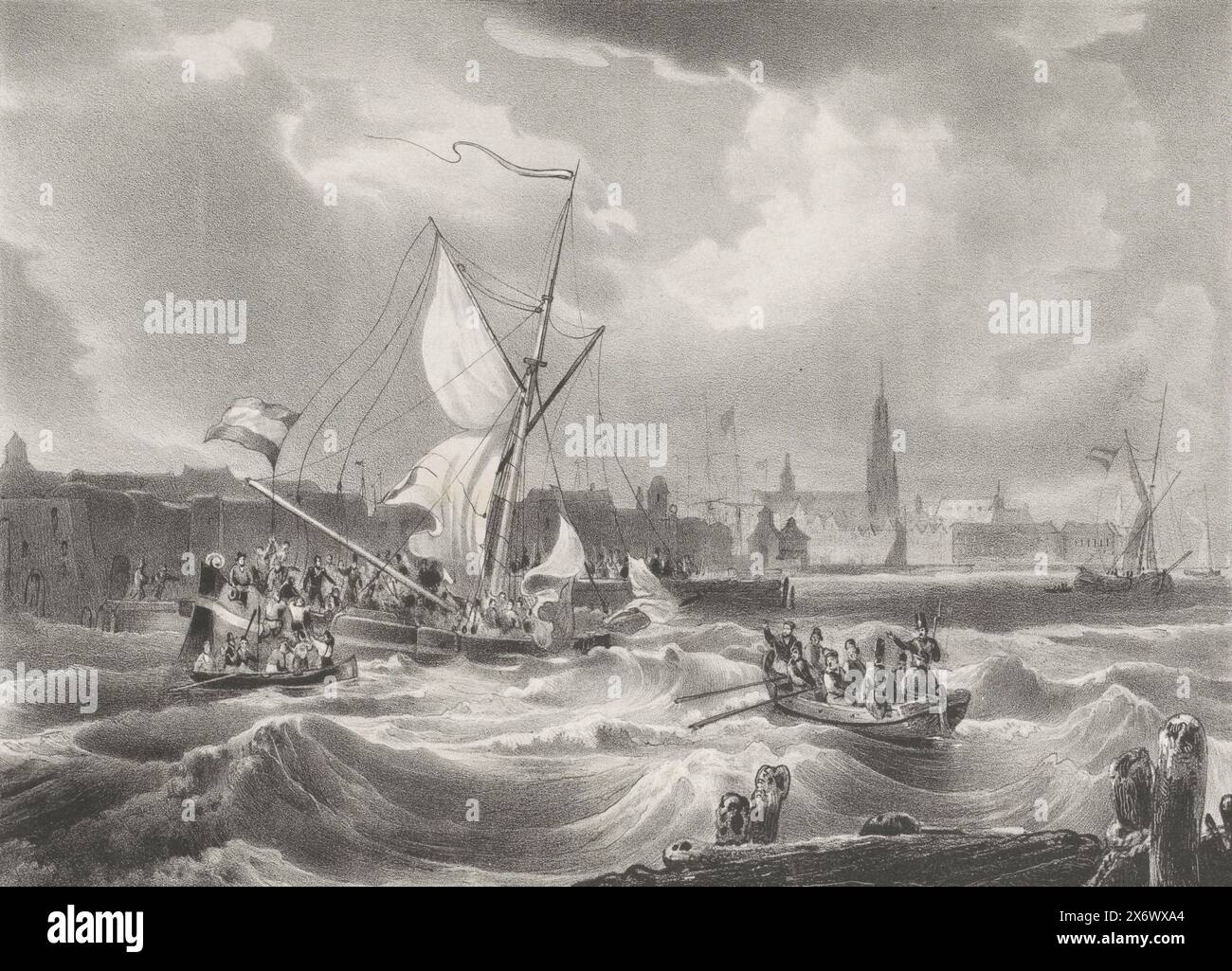 Overwhelming jan van speijks boat hi-res stock photography and images ...