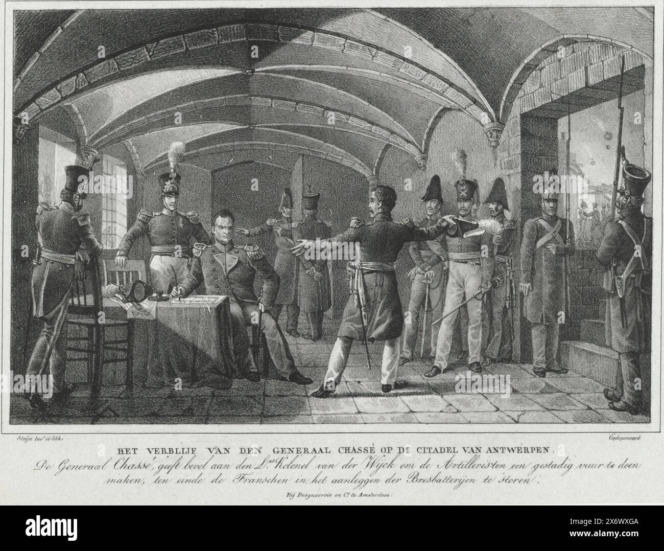 Lieutenant colonel van der wijck orders hi-res stock photography and ...