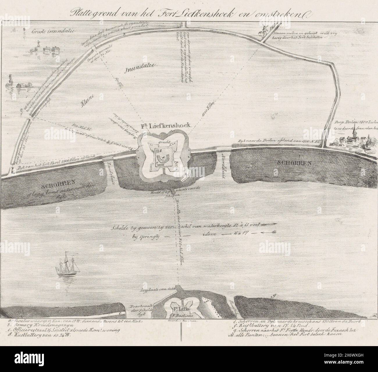 Scheldt opposite fort lillo hi-res stock photography and images - Alamy