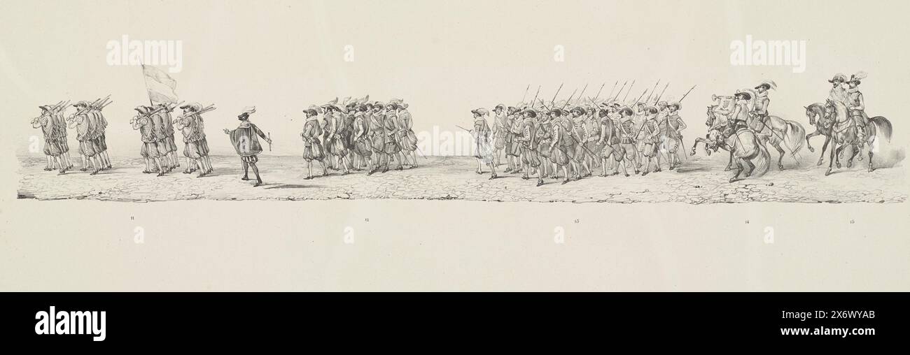 Historical parade at the second centenary of the Utrecht University of ...