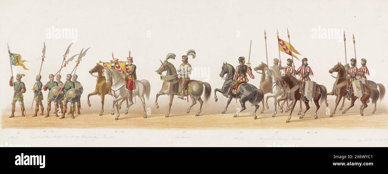 Delft parade of 1873 (fourth plate), Costumed parade held by the ...