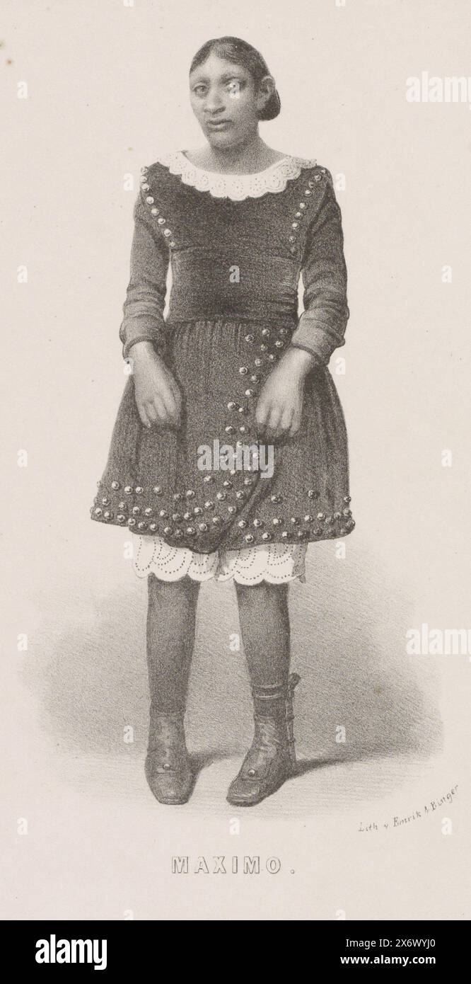 Portrait of Máximo, 1857, Maximo (title on object), Portrait of Máximo ...