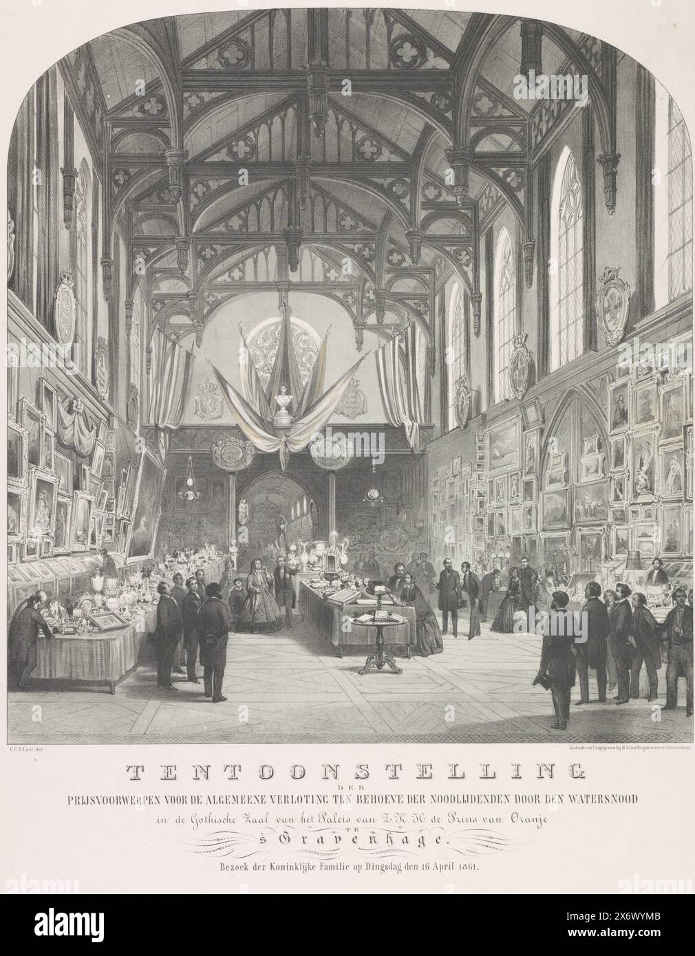 Exhibition of prize objects for the general raffle for the benefit of ...