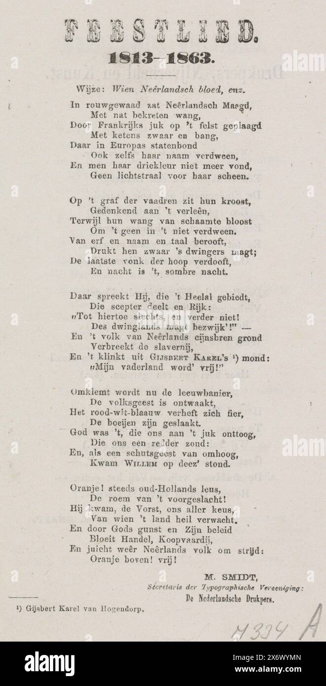 Feestlied hi-res stock photography and images - Alamy