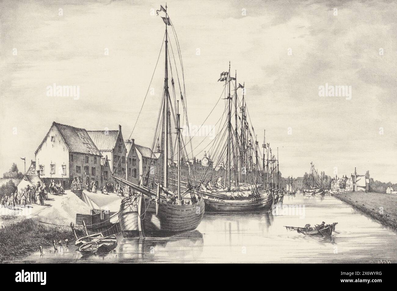 Commemorative plaque 50 years after the sailing of the first herring ...