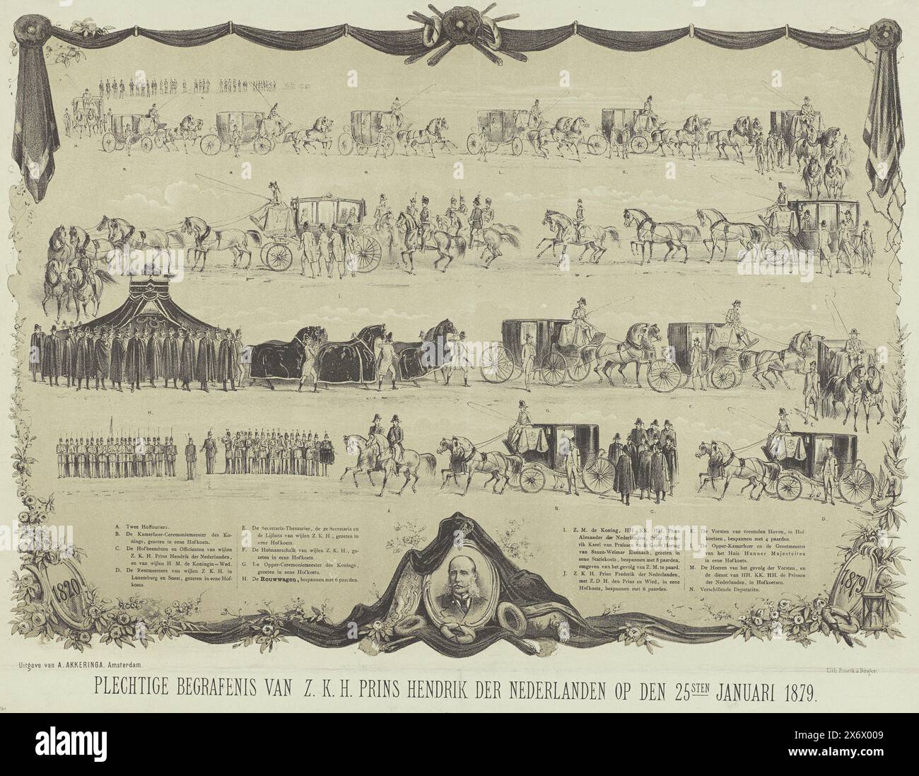 Solemn Funeral of H.R.H. Prince Hendrik of the Netherlands on the 25th ...