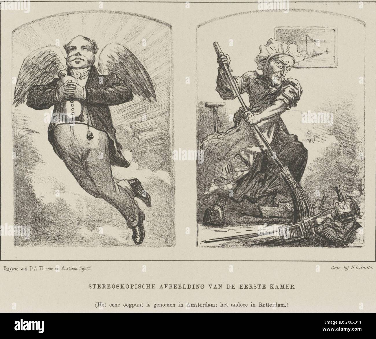 1860 political cartoon hi-res stock photography and images - Alamy
